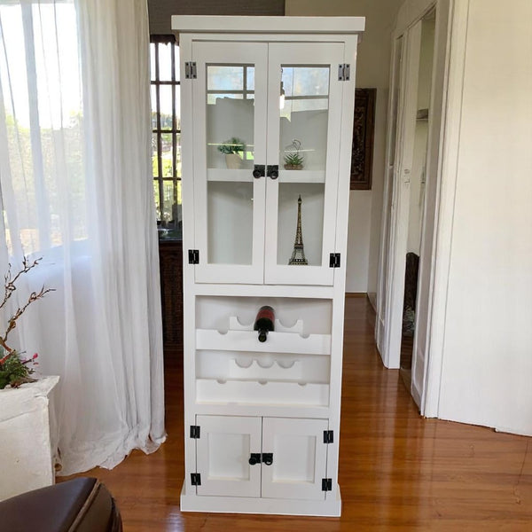 Esquinero de Madera Rústico Personalizable – Modelo Rapa Nui 60×40×180 ...